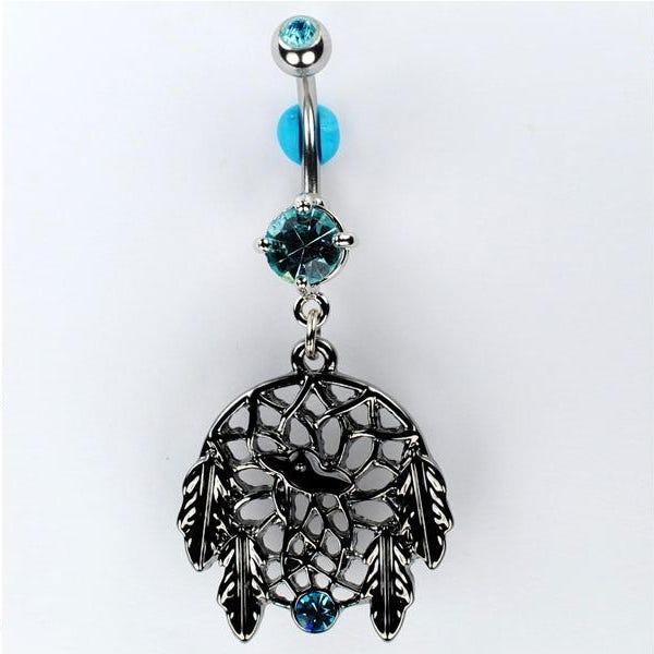 Western Belly Ring - Etsy