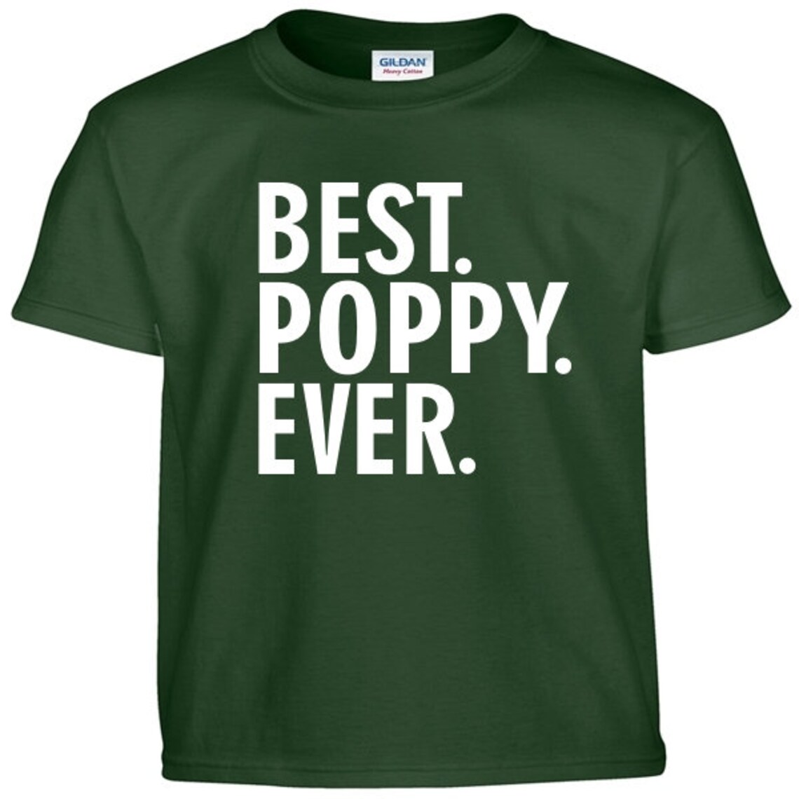 Best POPPY Ever Funny Fathers Day Gift T Shirt Birthday | Etsy