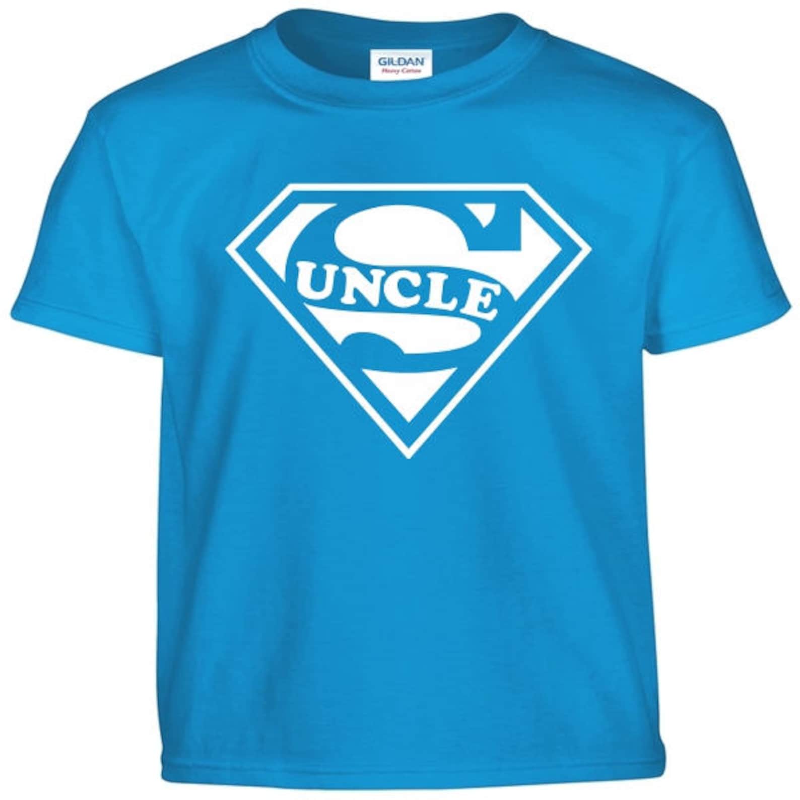SUPER UNCLE Funny Superhero Fathers Day Gift Birthday - Etsy