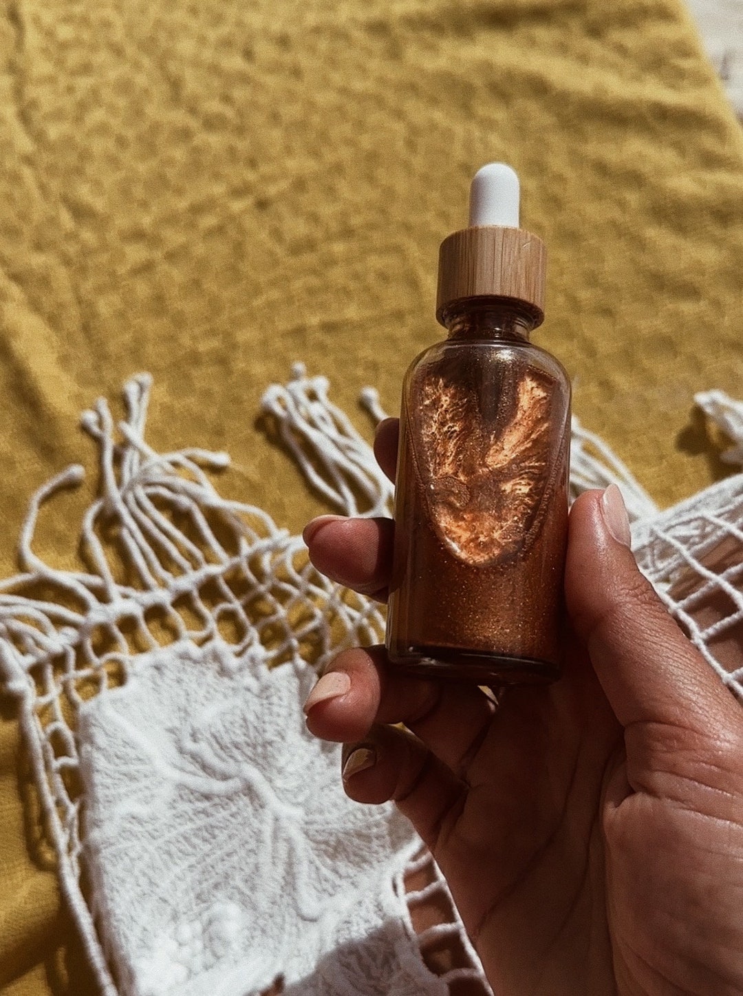 SUNKISSED BRONZING // All Natural Body & Tanning Oil - Etsy