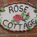 Ceramic House Name Sign Personalised for you made to 0rder | Etsy