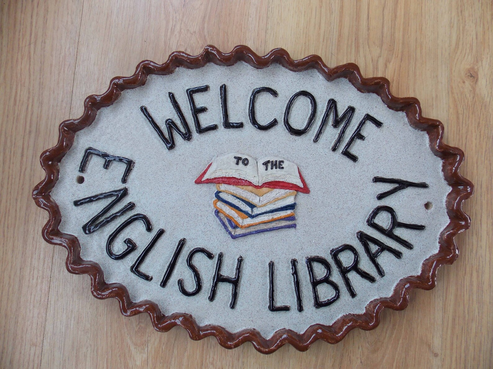 Ceramic House Name Sign personalised for You Made to 0rder - Etsy