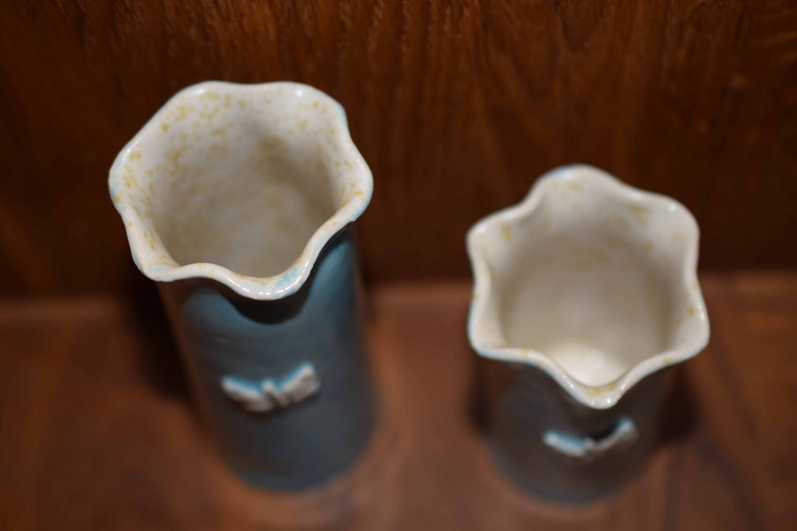 Small Posy Flower Vase With Butterfly Design. Ceramic Mini Vases - Etsy UK