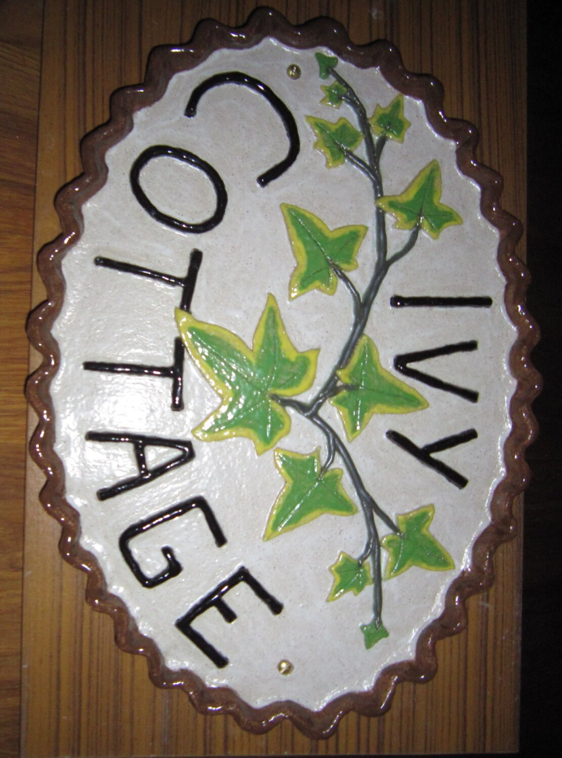 Ceramic House Name Sign personalised for You Made to 0rder - Etsy