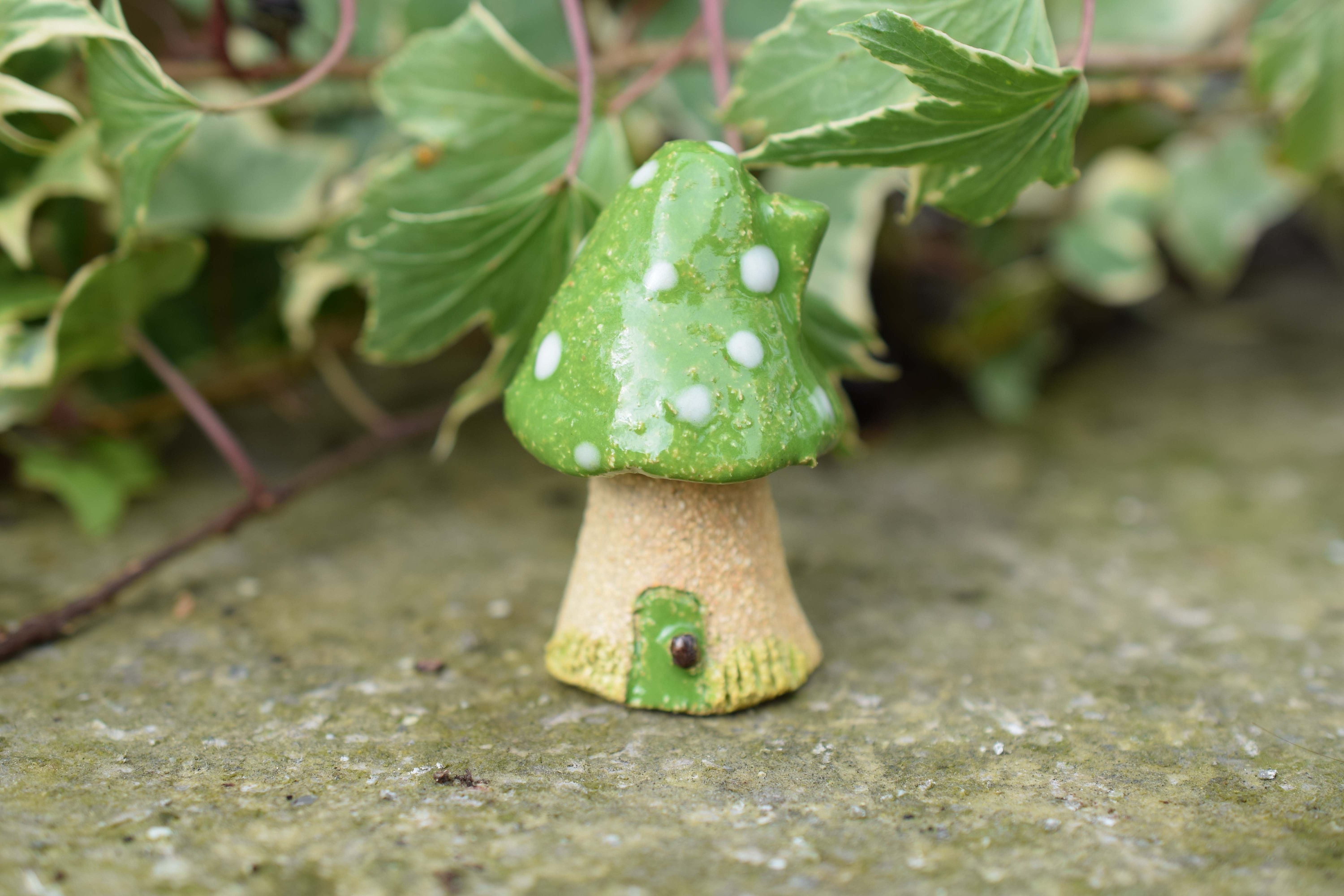 Mini Ceramic Mushroom Houses for Planter Fairy Garden - Etsy UK