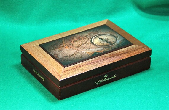 Wooden Keepsake / Letter Box Storage Box Man's Valet | Etsy