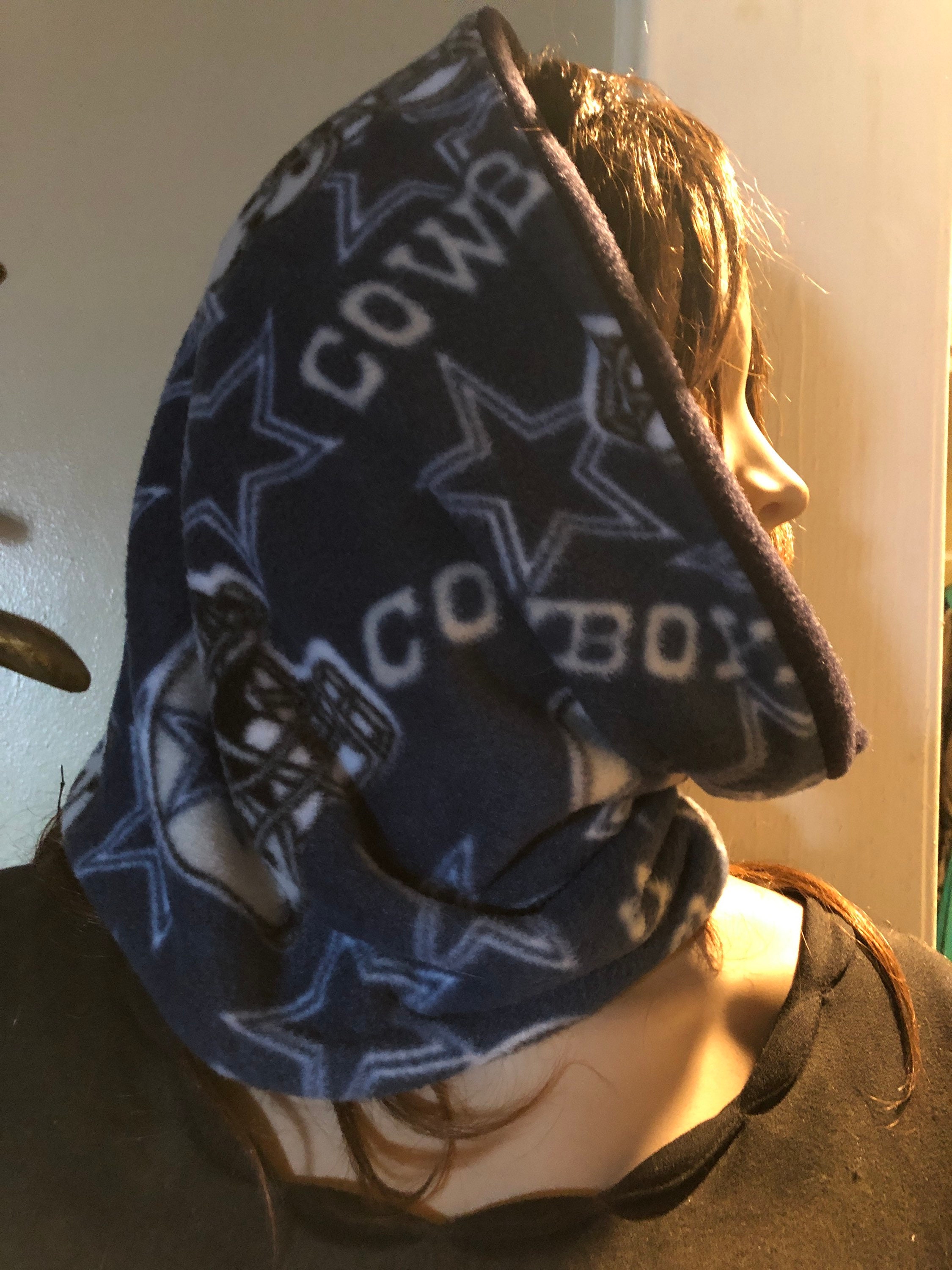 Dallas Cowboys Cowl Reversiable Ready to Ship Ship Free - Etsy