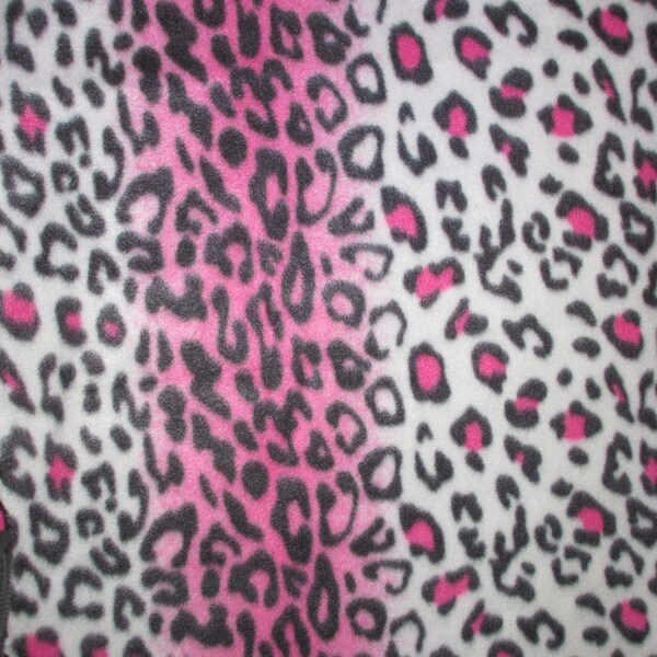 Cheetah Fleece - Etsy