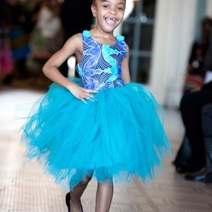 Liputa Tutu Dress, Ankara Dress, Kitenge Dress, African Print Dress ...