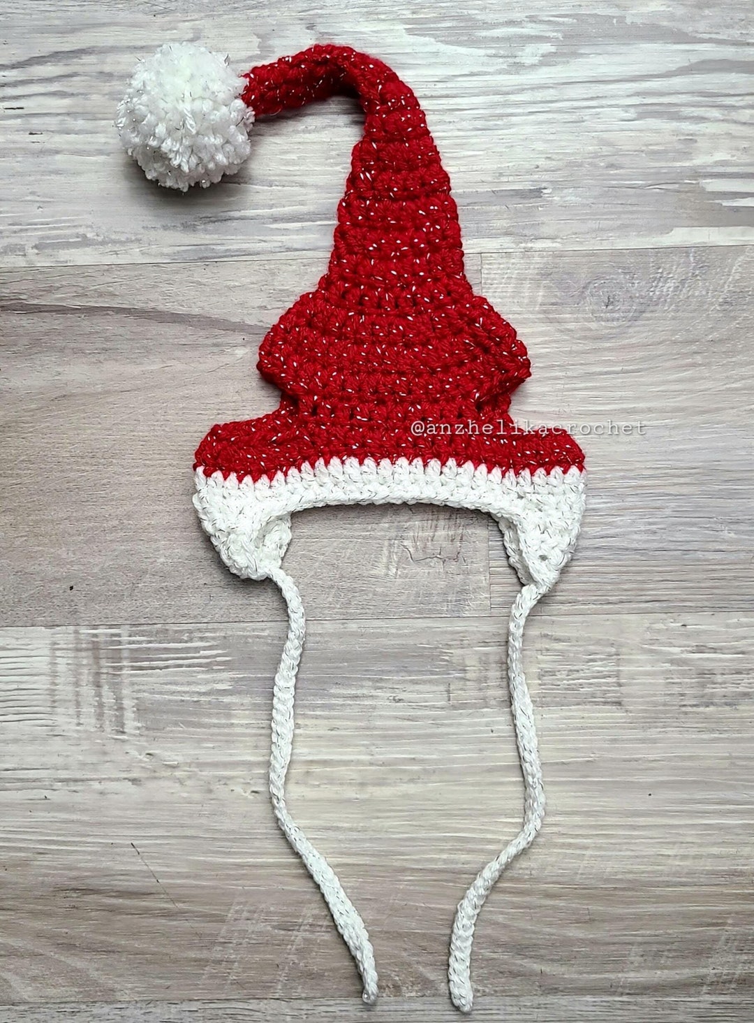 Dog Santa Hat, Dog Hat, Cat Hat, Dog Christmas Hat, Dog Crochet Hat - Etsy