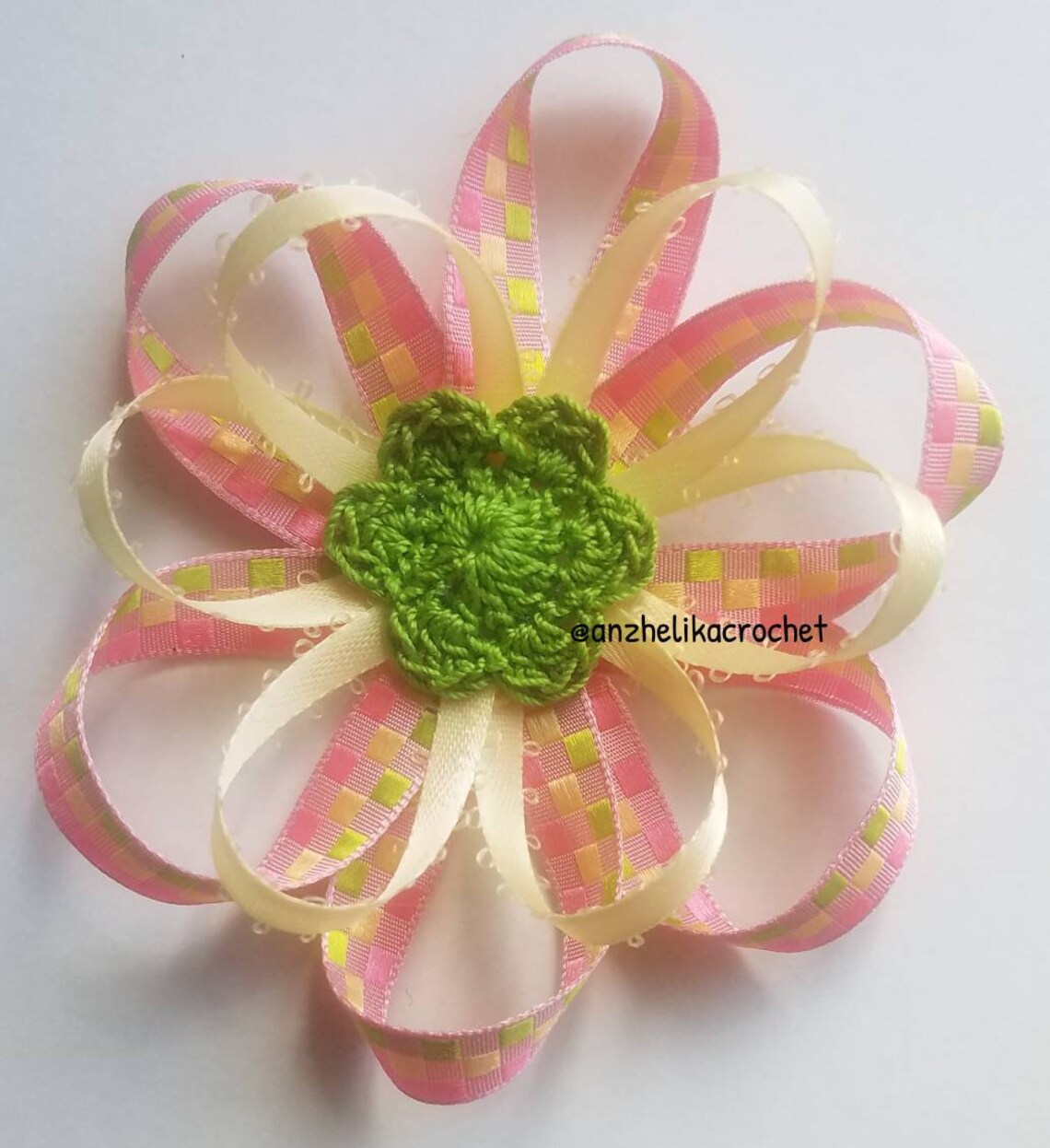 Loop Hairclip, Spring Barrette, Ribbons Hairclip, Hair Barrette, Hair ...