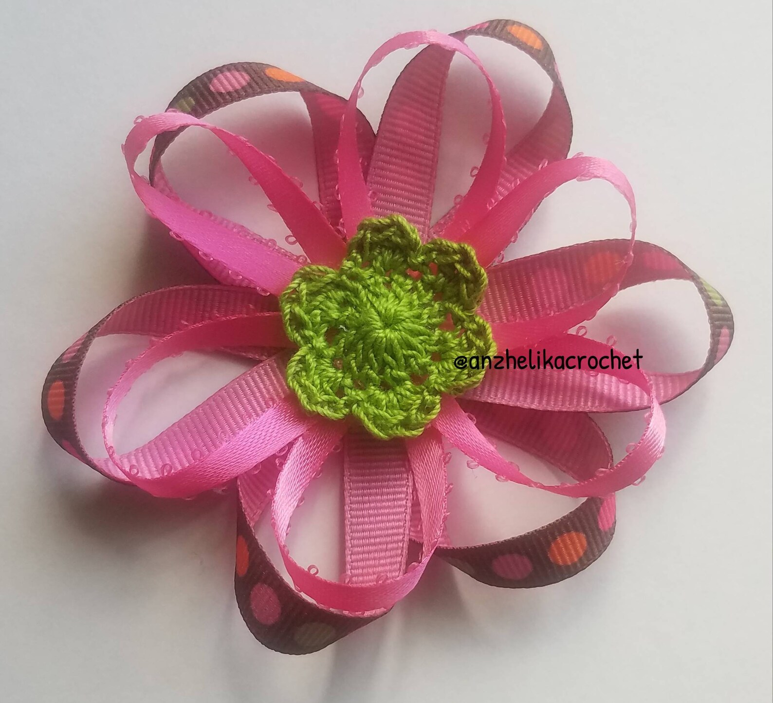 Loop Hairclip, Spring Barrette, Ribbons Hairclip, Hair Barrette, Hair ...