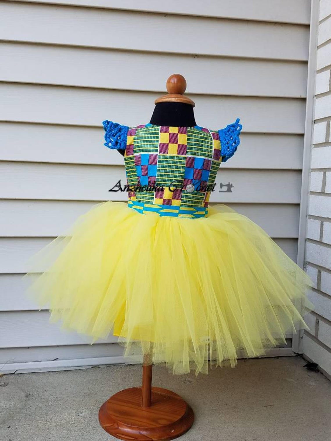 Kente Dress Girls Ankara Dress Ankara Tutu African Print - Etsy