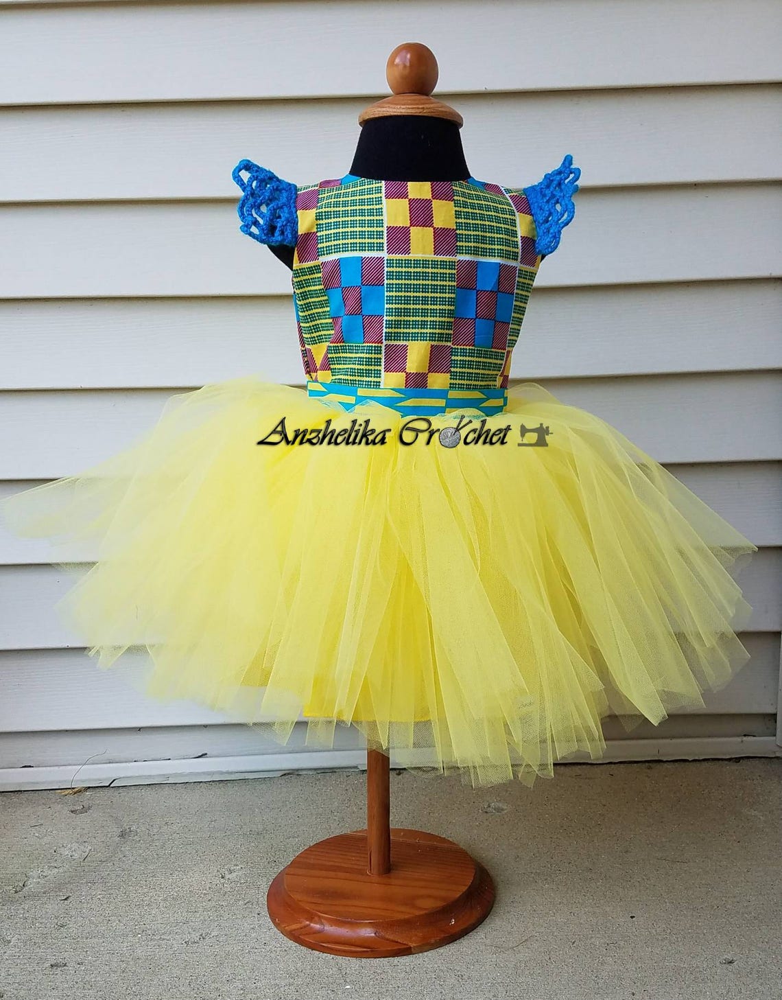 Kente Dress Girls Ankara Dress Ankara Tutu African Print - Etsy