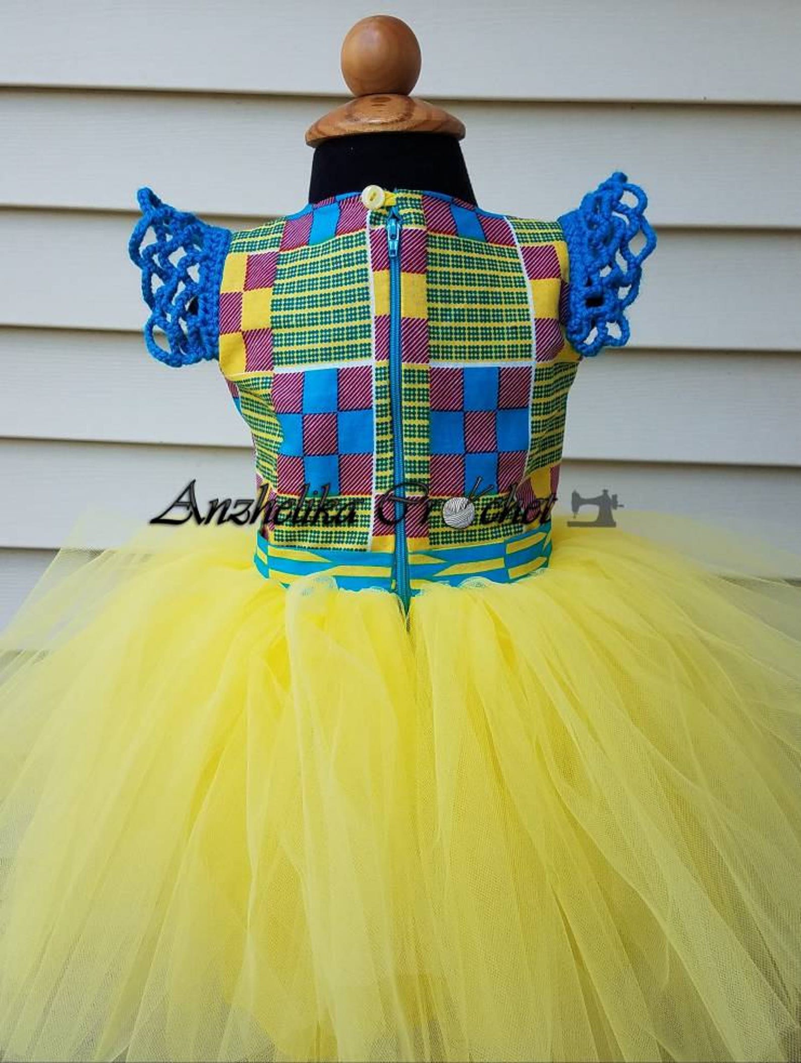Kente Dress Girls Ankara Dress Ankara Tutu African Print | Etsy