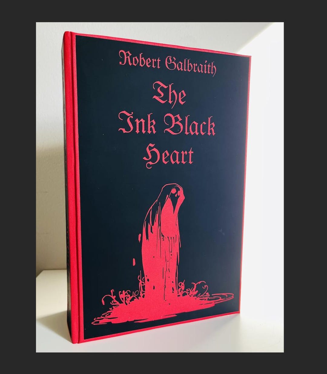 Hand Bound Edition of the Ink Black Heart by Robert Galbraith - Etsy