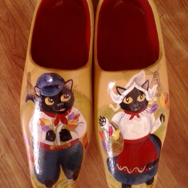 Hand Painted Clogs - Etsy