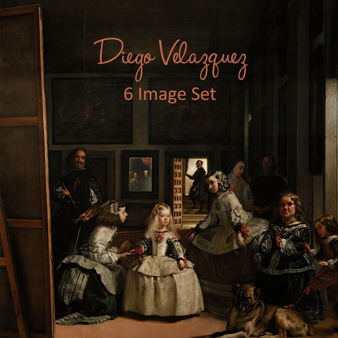 Diego Velázquez Images Set (6 Paintings) - DIGITAL DOWNLOAD - Etsy