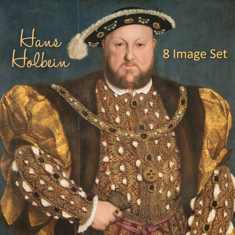 Hans Holbein Images Set 8 Paintings DIGITAL DOWNLOAD - Etsy