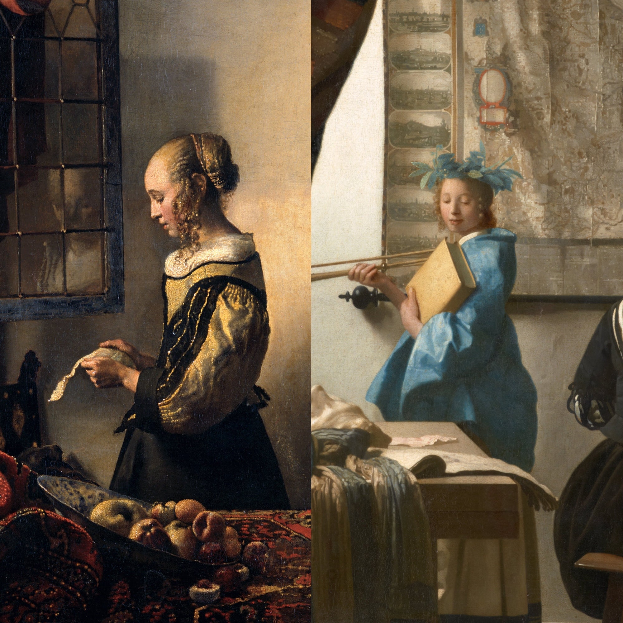 Johannes Vermeer Images Set (6 Paintings) - DIGITAL DOWNLOAD - Etsy
