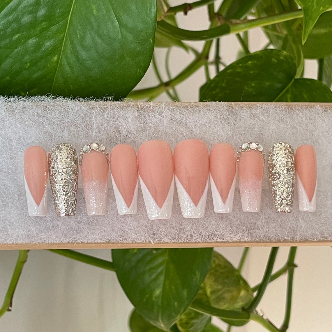 Long Press-on Nails - Etsy