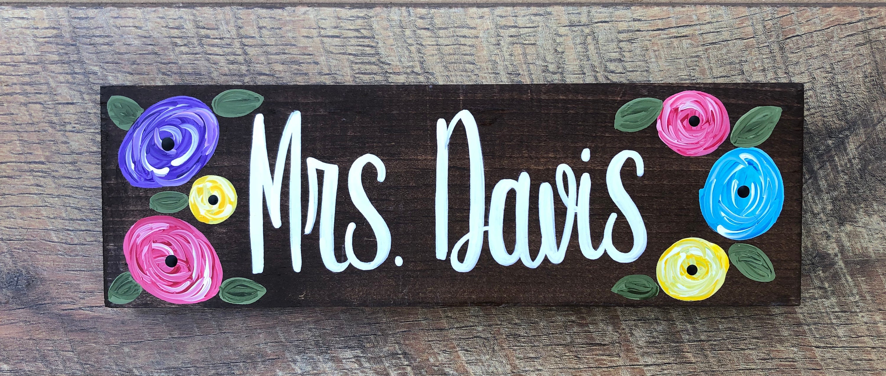 Custom Teacher Desk Plaque Teacher Appreciation Gift Custom - Etsy 日本