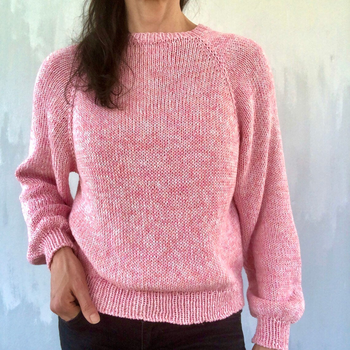 Knitting Pattern - Sweater JOSY - Sizes: XS (S) M (L) XL (2XL) - No ...