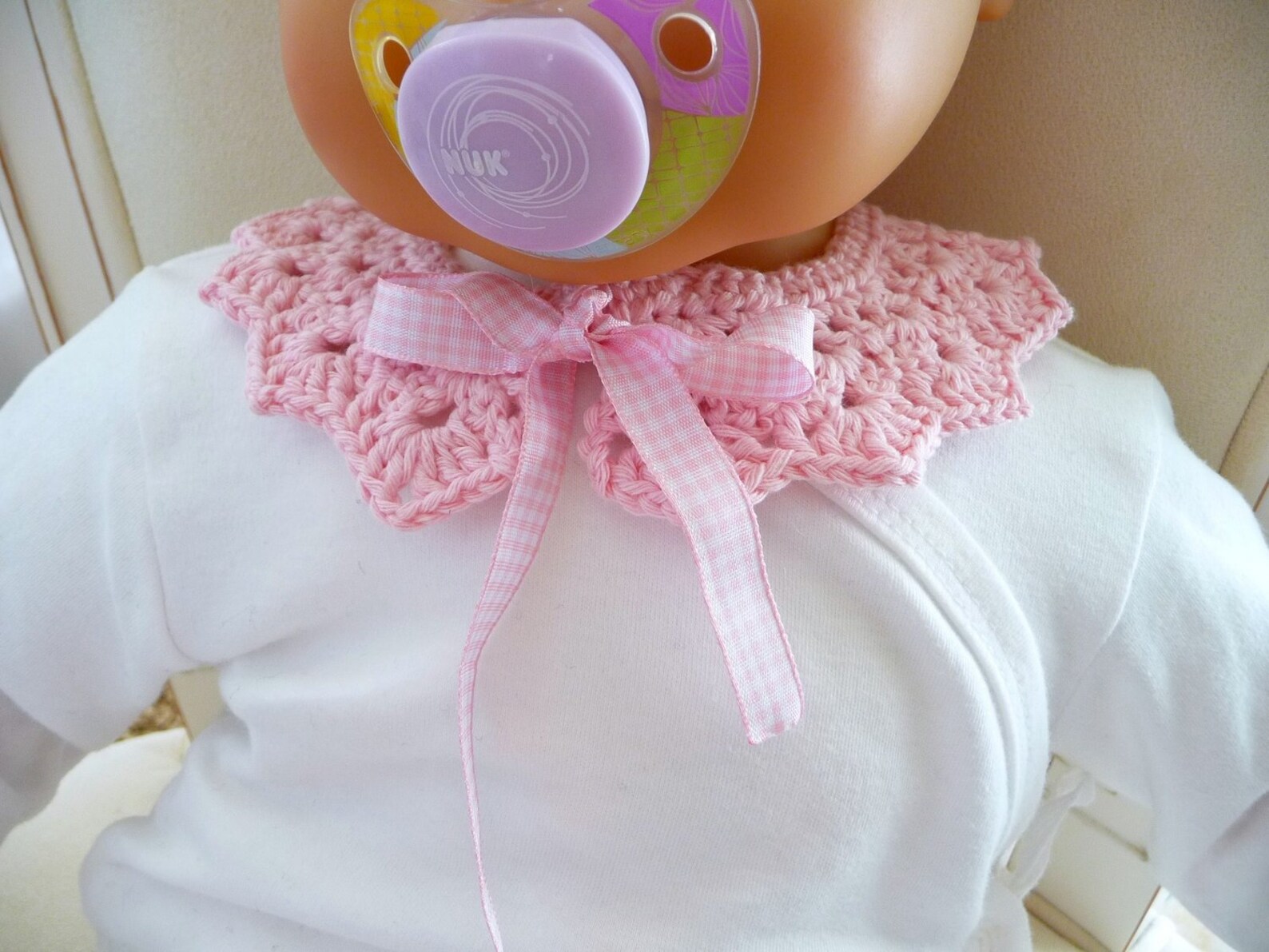 Häkelanleitung Bubi-kragen Peter Pan Für Babys/kids No.22k - Etsy