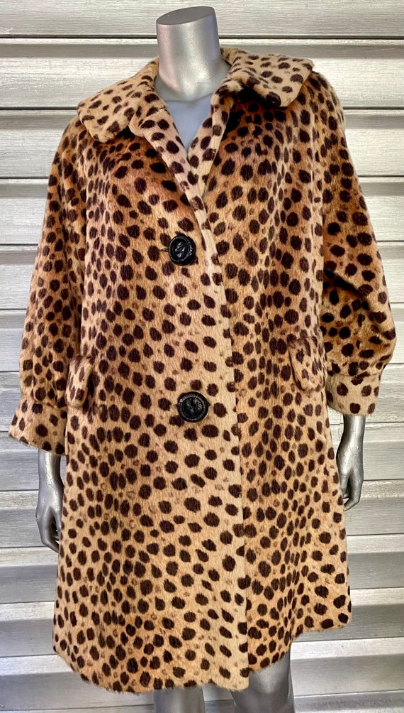 60s cheetah print coat - Gem