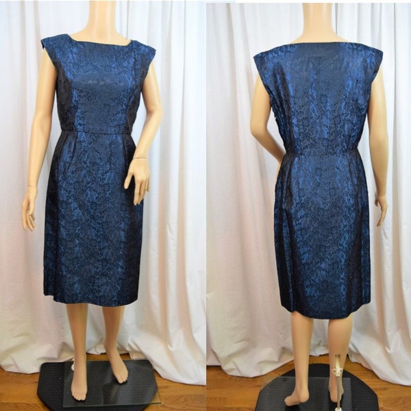 Blue Brocade - Etsy