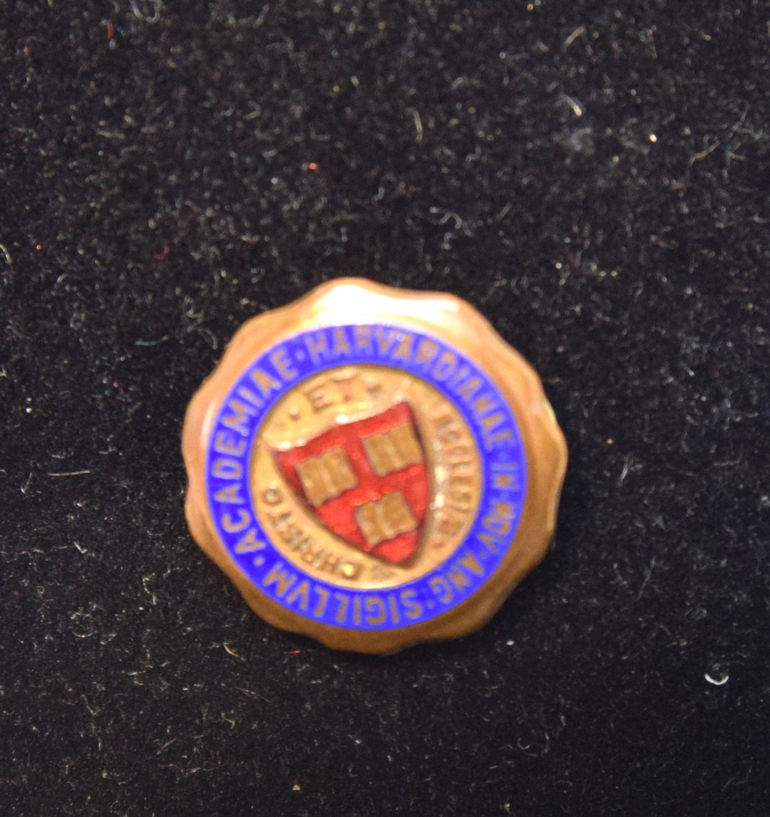 Vintage Early 1900s Academic Pin - Harvard - Etsy
