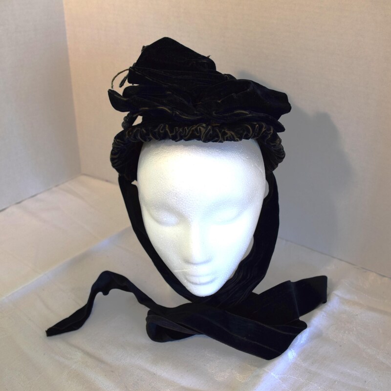 Mourning Bonnet - Etsy