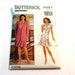 Vintage 1990s Butterick 5987 Misses Jacket and Dress With Flounced Hem ...