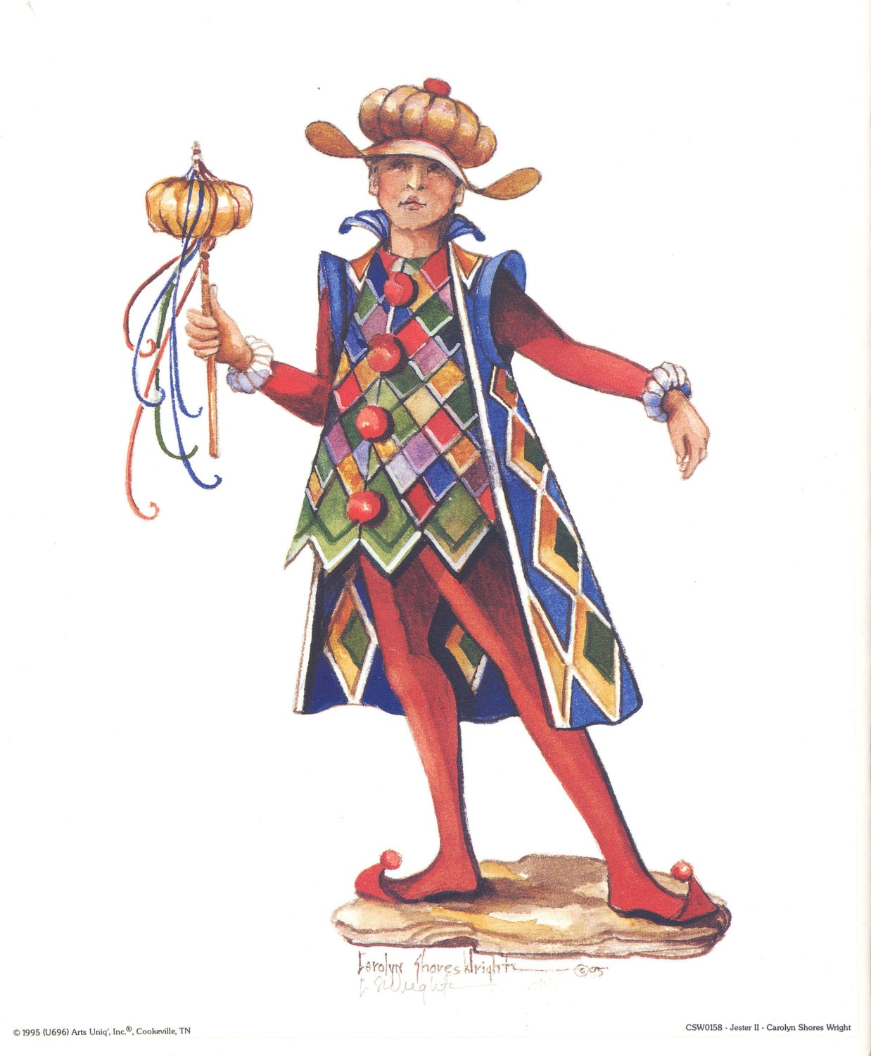 Jester II 10 X 8 Lithograph - Etsy