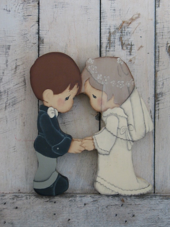 Precious Moments Bride and Groom | Etsy