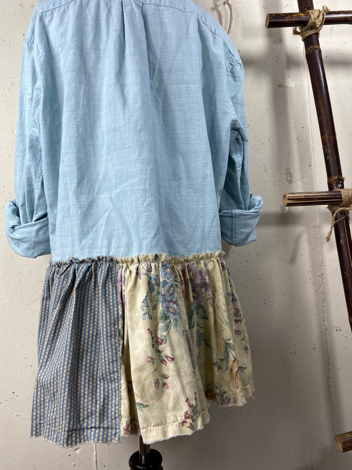 Womens up Cycle Tunic Tattered Rustic Casual Comfortable - Etsy