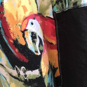 Upcycled Clothing ,recycled, Reclaimed, Repurposed. Unique, Jersey Top ...