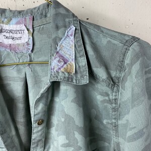 Up Cycled Women’s Tunic, Tattered, Distressed, Rustic, Patchwork, Soft ...