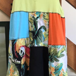 Upcycled Clothing ,recycled, Reclaimed, Repurposed. Unique, Jersey Top ...