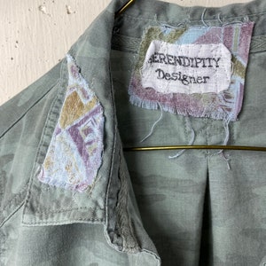 Up Cycled Women’s Tunic, Tattered, Distressed, Rustic, Patchwork, Soft ...