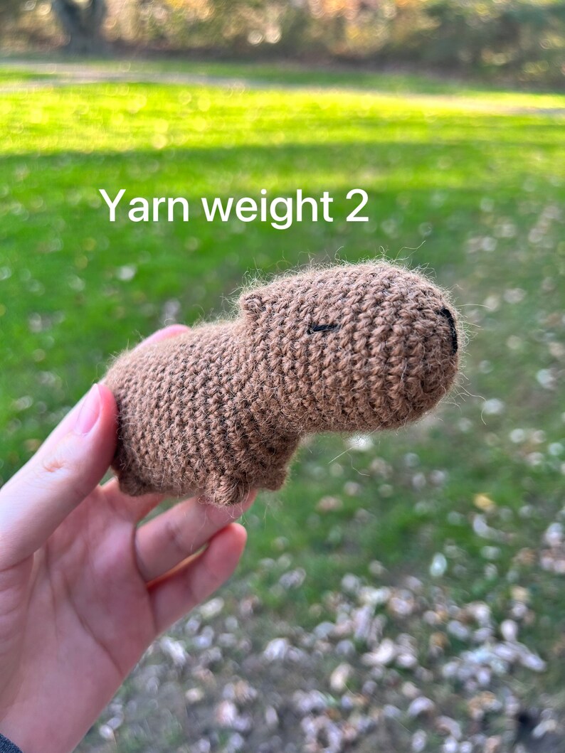 No Sew Crochet Capybara PATTERN | Capybara Amigurumi Pattern | Chill ...