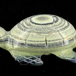 Zuni Fetishes Turtle Fetish Carving Green Ricolite Turquoise Eyes ...