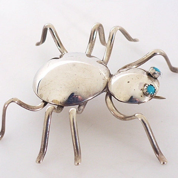 Turquoise Spider - Etsy