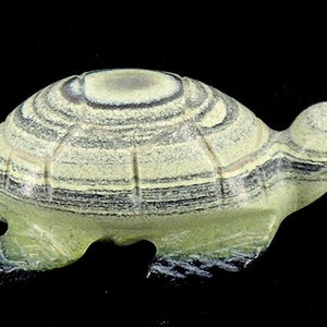 Zuni Fetishes Turtle Fetish Carving Green Ricolite Turquoise Eyes ...