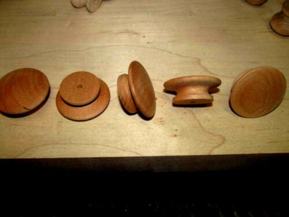 10 Brand New KW Unfinished CHERRY 1 3/4 ROUND Wood - Etsy