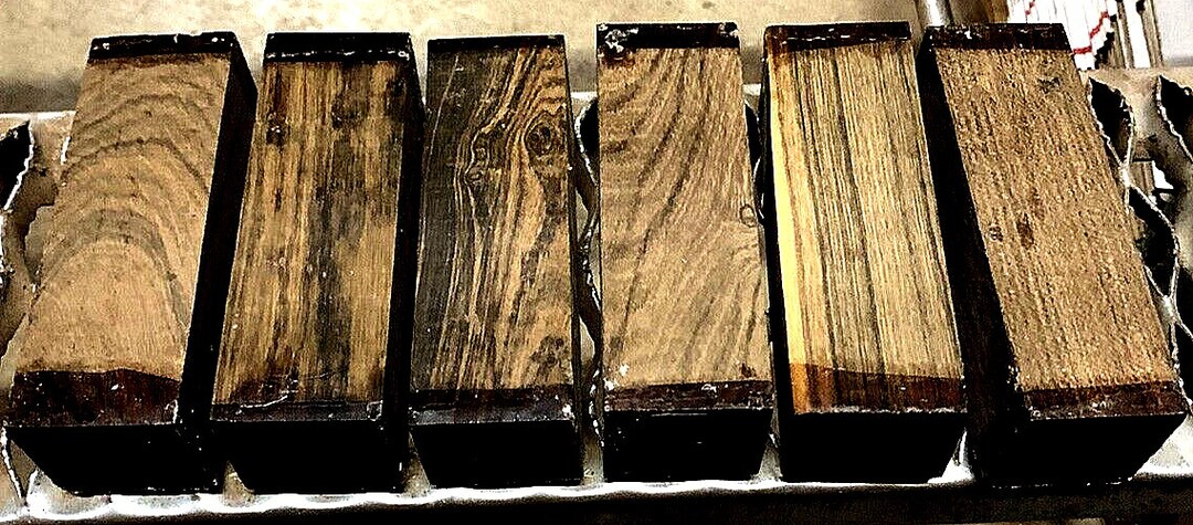 6 Pieces Kiln Dried Bocote Turning Blanks 6" X 2" X 2" - Etsy