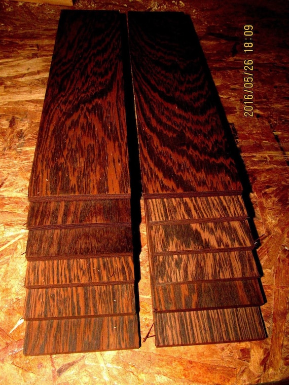 10 Pieces Kiln Dried SANDED EXOTIC WENGE 12 X 3 X | Etsy