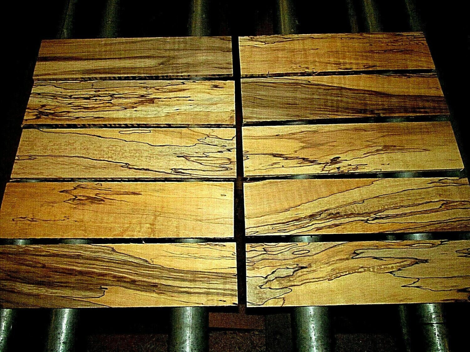 Home & Hobby 10 pieces B spalted ambrosia maple 12 x 3 x 14 TEN Home ...