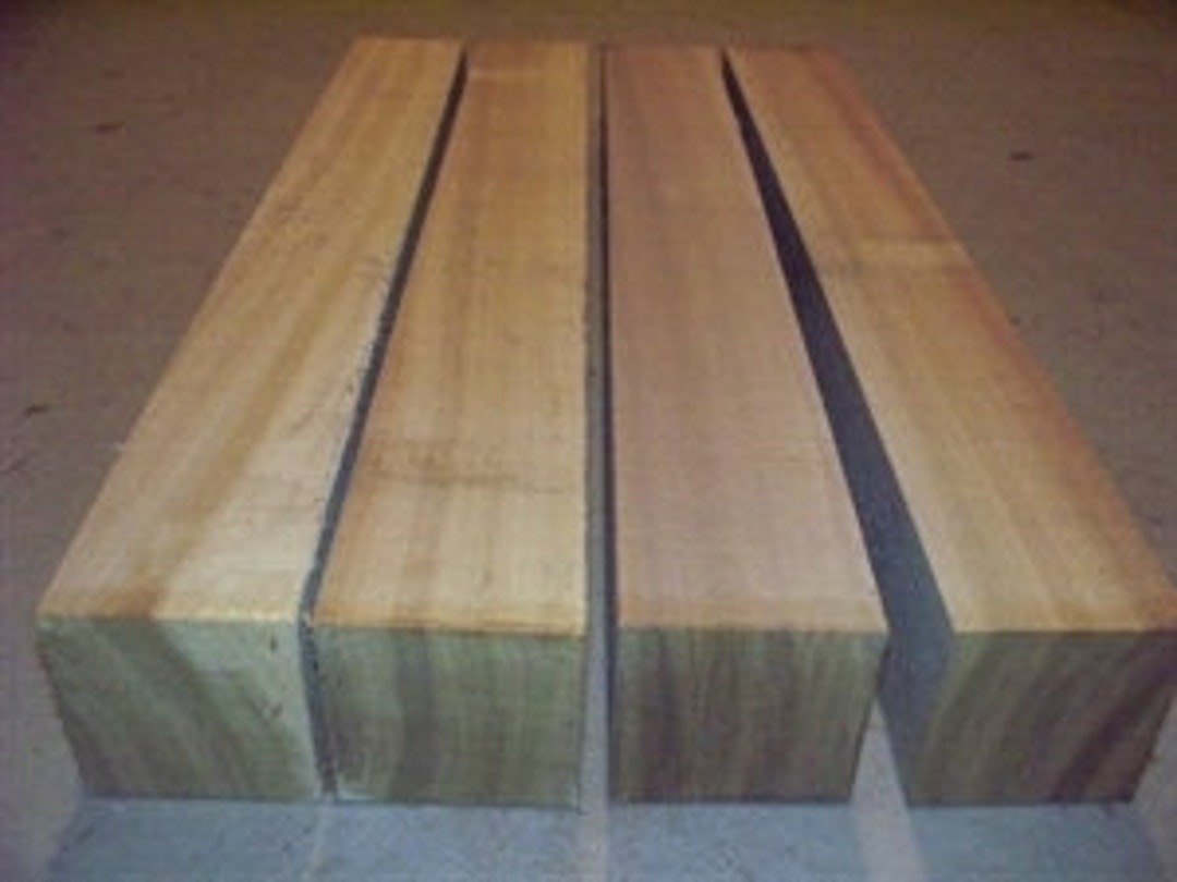 4 Kiln Dried POPLAR TURNING Blanks 3" X 3" X 12" - Etsy
