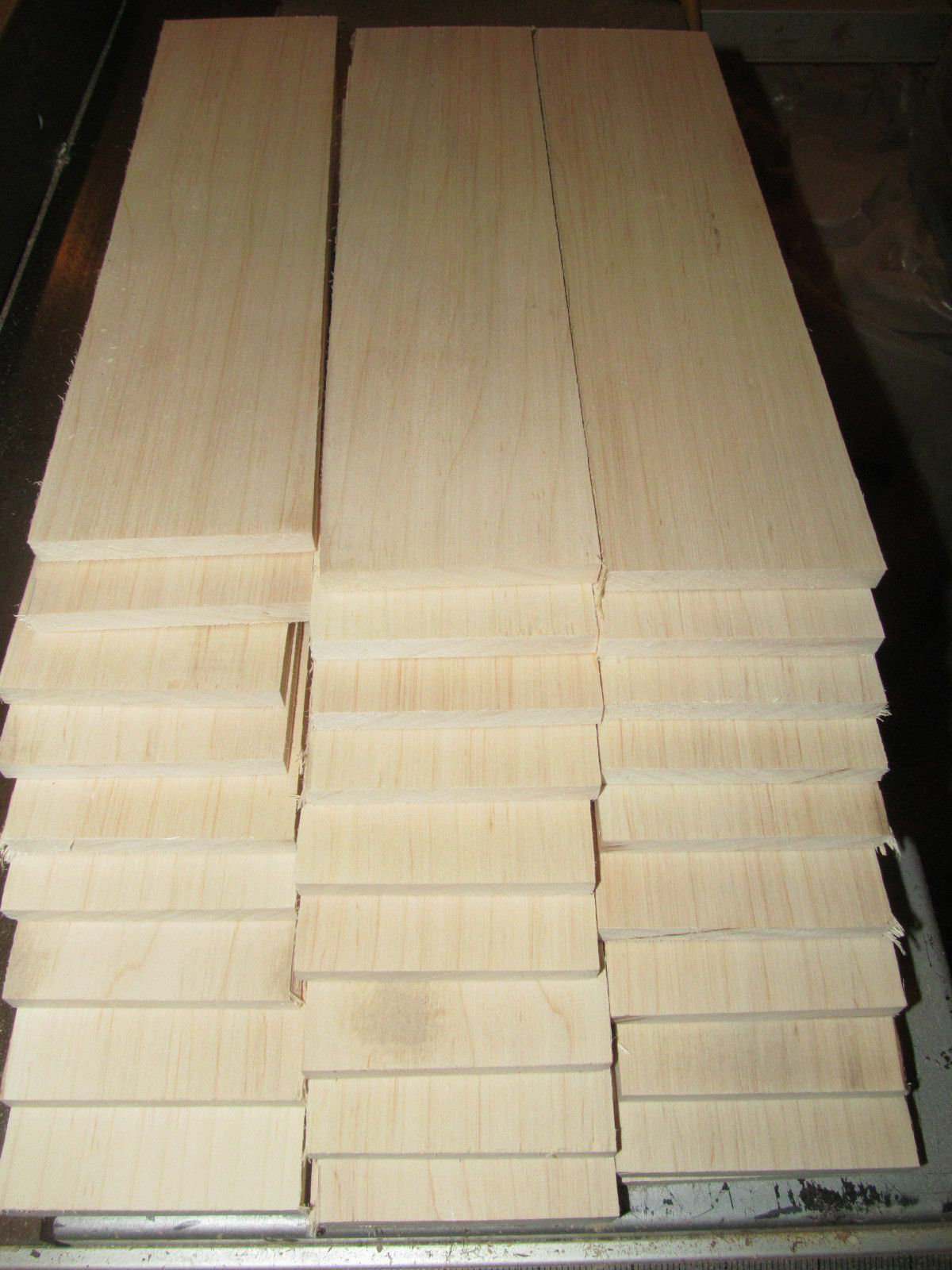 3/4” X 2” X 16” KILN Dried S4S HARD MAPLE Wood Cutting Board Lumber ...